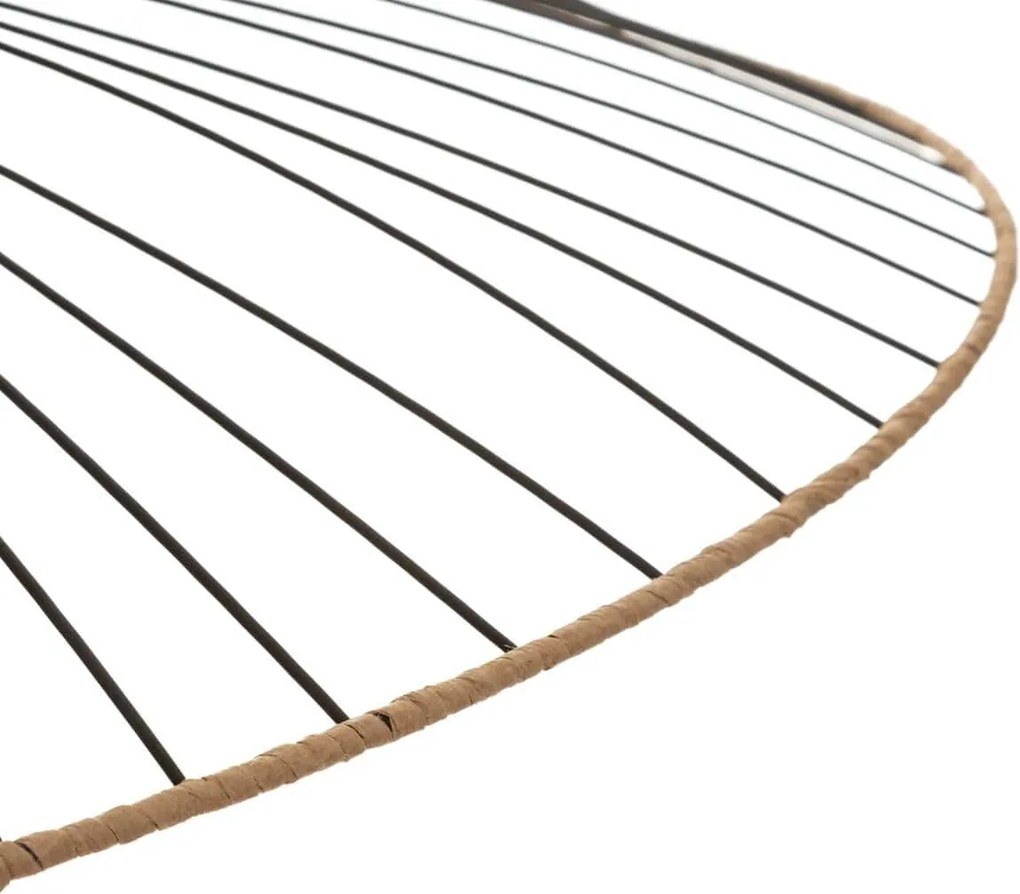 Závěsná lampa ALARA s kovovým stínidlem, Ø 69 cm