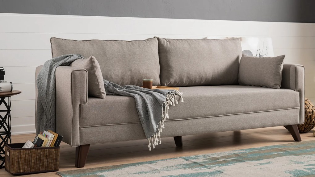 Hanah Home Pohovka AVRIL tyrkysová 178 cm 825BLC1508