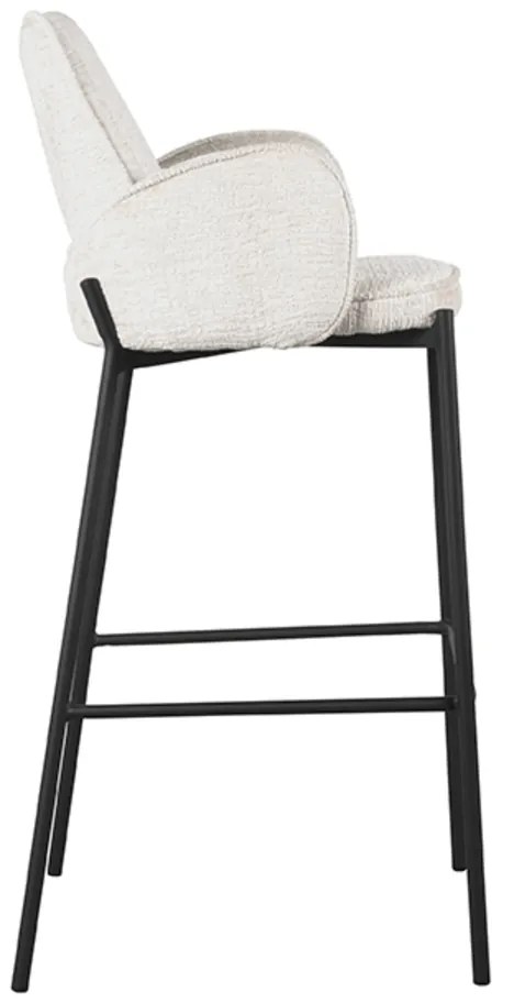 LABEL51 Barová židle JONI krémová 107 cm IH-50.184