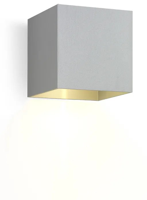 Nástěnné svítidlo ve tvaru krychle Box Wall 1.0 LED  Nástěnné svítidlo ve tvaru krychle Box Wall 1.0 LED Barva: Hliník kartáčovaný, Teplota…