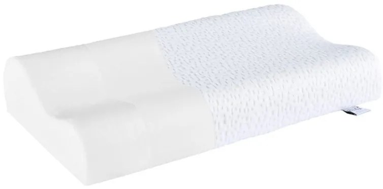Anatomický polštář Memory White 31x50x11 cm EMI, Povlak na anatomický polštář