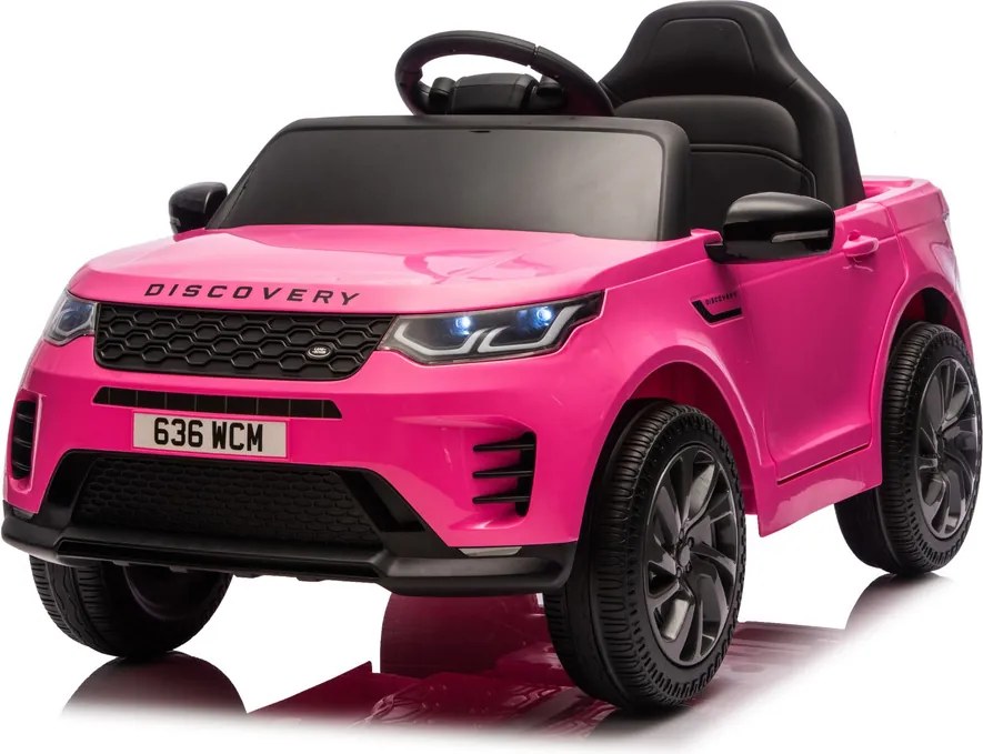 LEAN CARS Elektrické autíčko Land Rover Discovery DLS-K06 růžové
