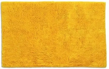 KELA Koupelnová předložka LADESSA UNI 55x65 cm žlutá KL-20440