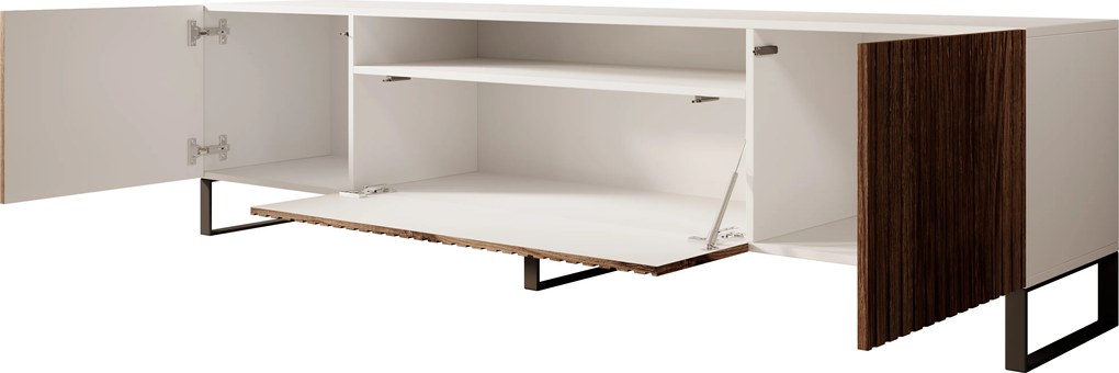 ADRK Furniture Šatní skříň RTV Miro na stojan RTV-MIRS-WK