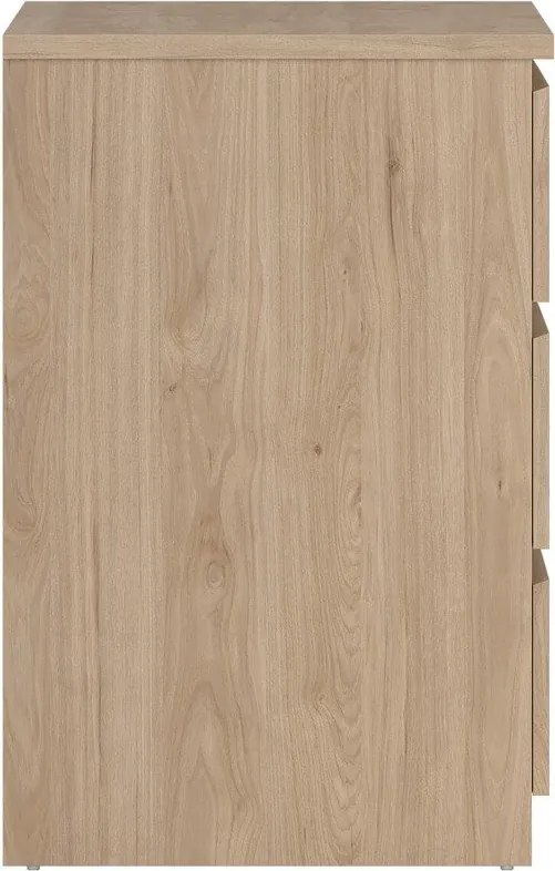 Komoda v dekoru dubu v přírodní barvě 154x76x50 cm Naia – Tvilum