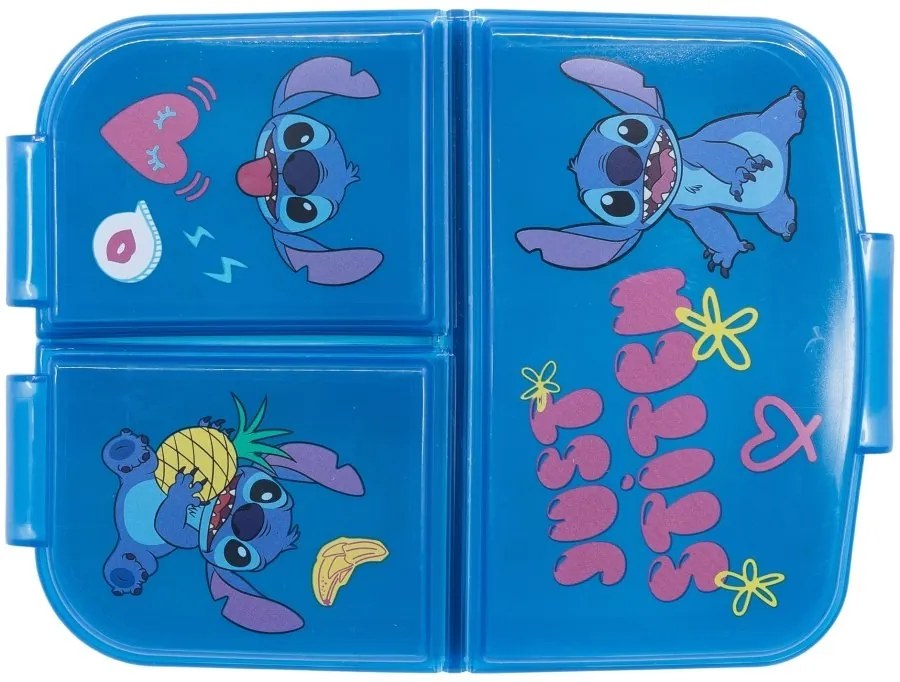 Multibox na svačinu Lilo & Stitch se 3 přihrádkami