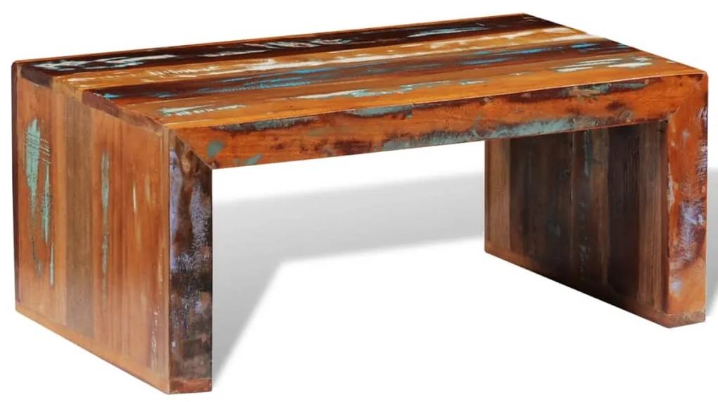 242121 vidaXL Konferenční stolek recyklované dřevo