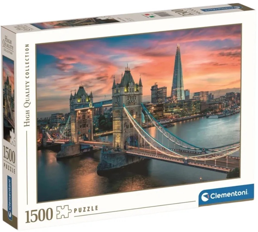 Clementoni - Puzzle 1500 Londýn za soumraku