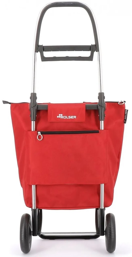 Rolser Mini Bag MF 2 Logic nákupní taška na kolečkách, červená