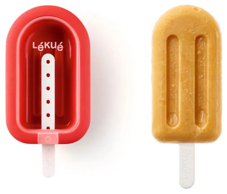 Tvořítko na nanuky Lékué Stackable Popsicle Red | velké