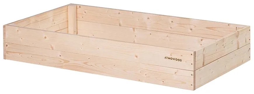ATMOWOOD Dřevěný vyvýšený záhon 120 x 60 x 20 cm