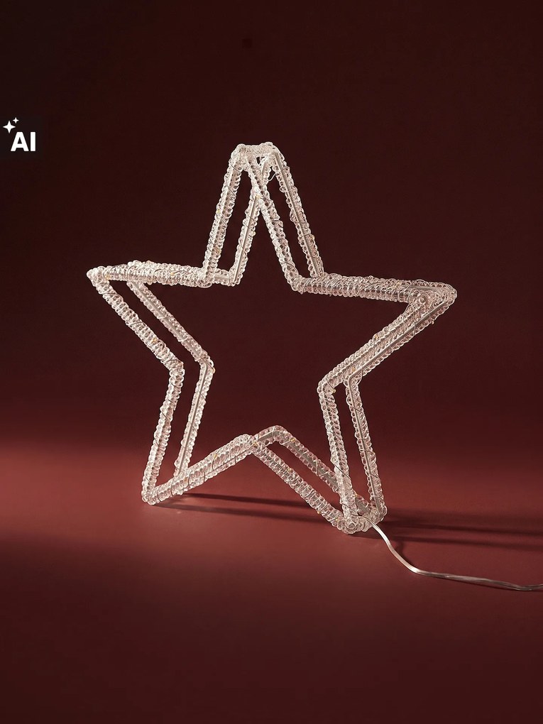 Sinsay - Vánoční LED lampa - bílá