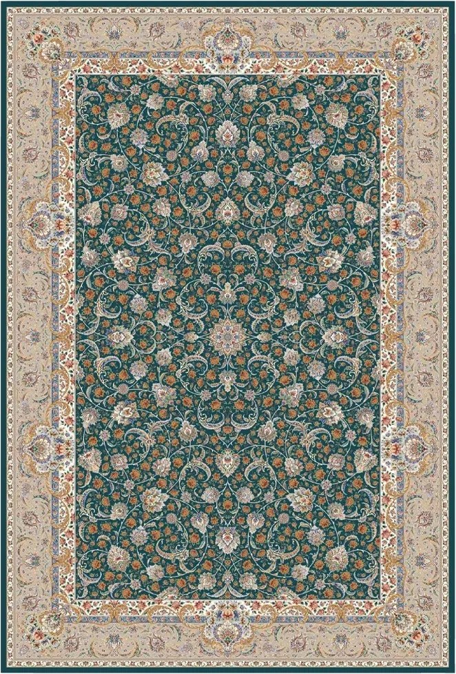 BE Koberec Sultan 1200 Cyan - vícebarevný obdélníkový Rozměr: 150x225 cm