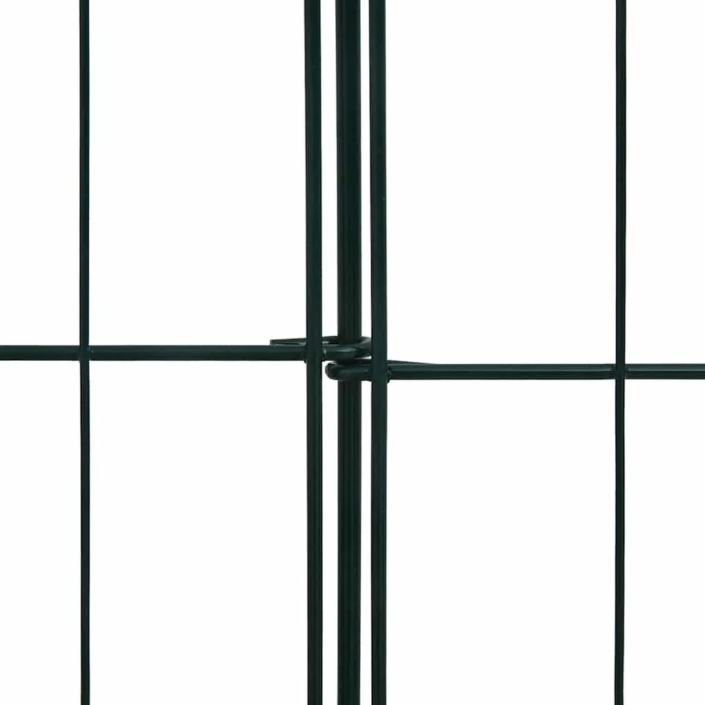 Zahradní plot 115 x 79 cm zelený 146105