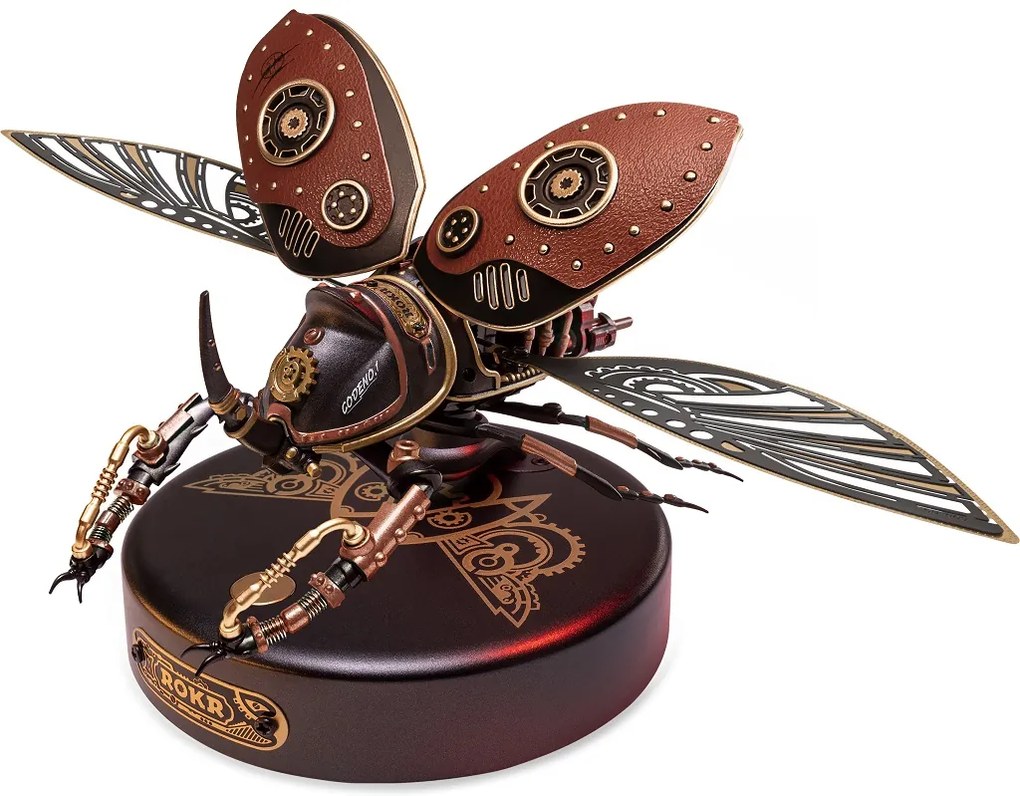 RoboTime 3D mechanické puzzle Brouk nosorožík