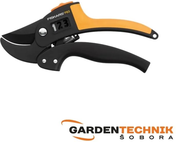 Nůžky zahradní FISKARS PowerStep P83 jednočepelové [111670]