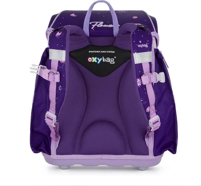 OxyBag Školní set 3 ks Premium Light Flowers