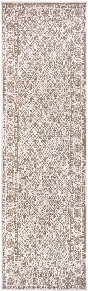 NORTHRUGS - Hanse Home koberce Kusový koberec Twin-Wendeteppiche 105432 Linen – na ven i na doma - 80x250 cm