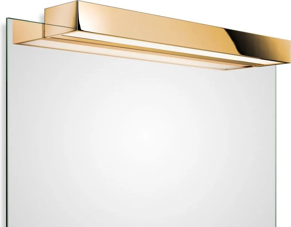 Světlo nad zrcadlo Box Clip On LED 60 cm zlaté