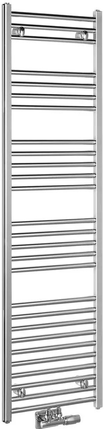 Aqualine Alya otopné těleso rovné 400 x 1600 mm středové připojení chrom LLS309