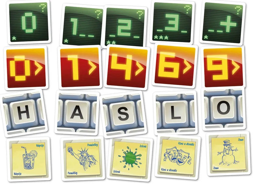 GRANNA Heslo! *SPOLEČENSKÉ HRY* kreativní a postřehová 02344