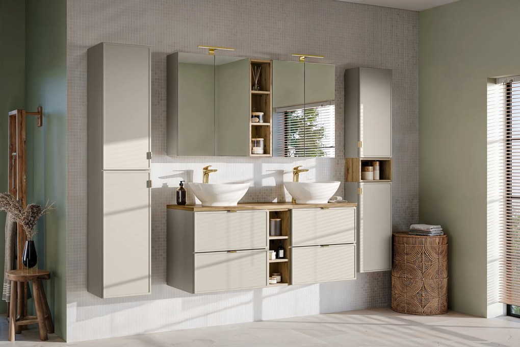 Comad Koupelnová skříňka pod umyvadlo Bella Cashmere 60 kašmír