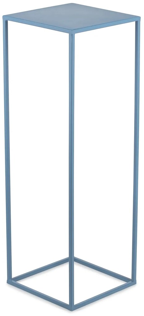 STOJAN NA KVĚTINÁČ SIMPLE 70X24X24 CM MODRÁ