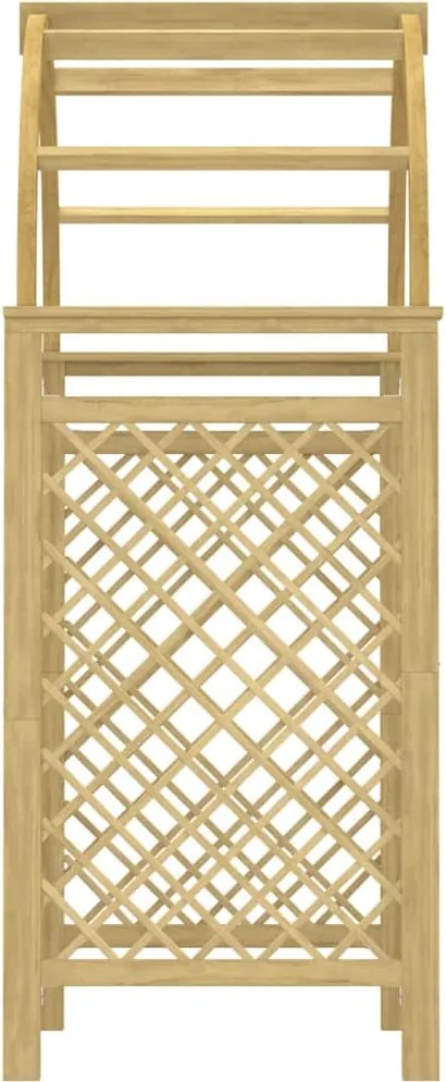 Zahradní oblouk s treláží 141x97x243 cm impregnovaná borovice 318420