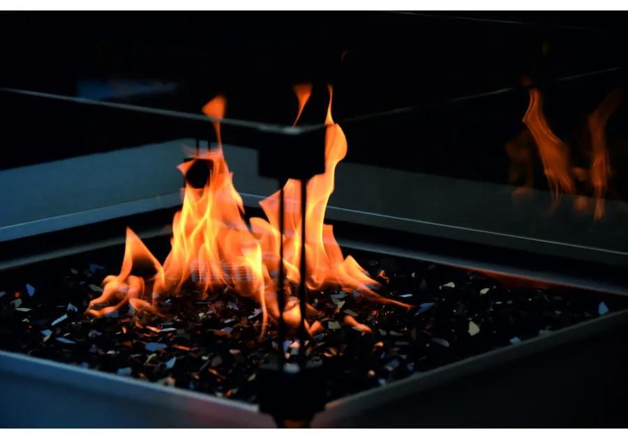 Luxusní zahradní ohniště - SOFIA - černé