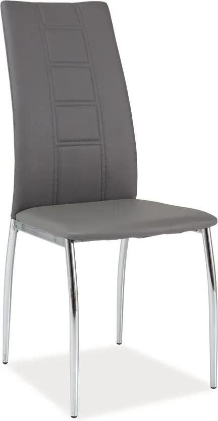 Casarredo Jídelní čalouněná židle H-880 šedá