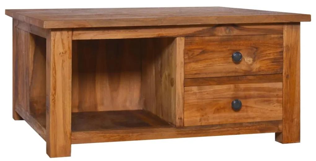 Konferenční stolek 68 x 68 x 33 cm masivní teakové dřevo,  289080