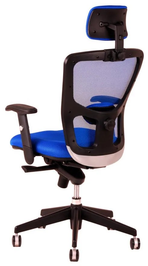Office Pro Kancelářská židle na kolečkách Office Pro DIKE SP – s područkami a opěrkou hlavy Červená DK 13
