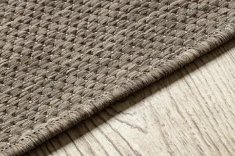 Běhoun SISAL FLOORLUX model 20433 taupe HLADKÝ