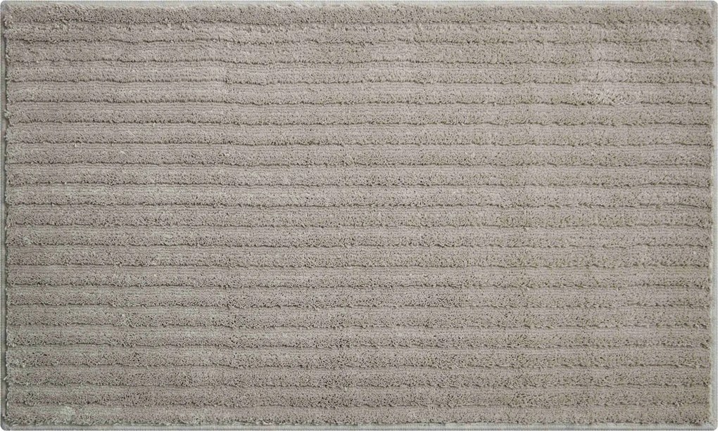GRUND Koupelnová předložka RIFFLE minerální šedá Rozměr: 70x120 cm