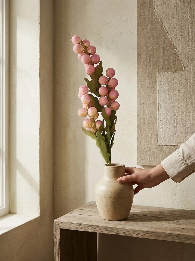Sinsay - Dekorativní rostlina ve tvaru větvičky - růžová