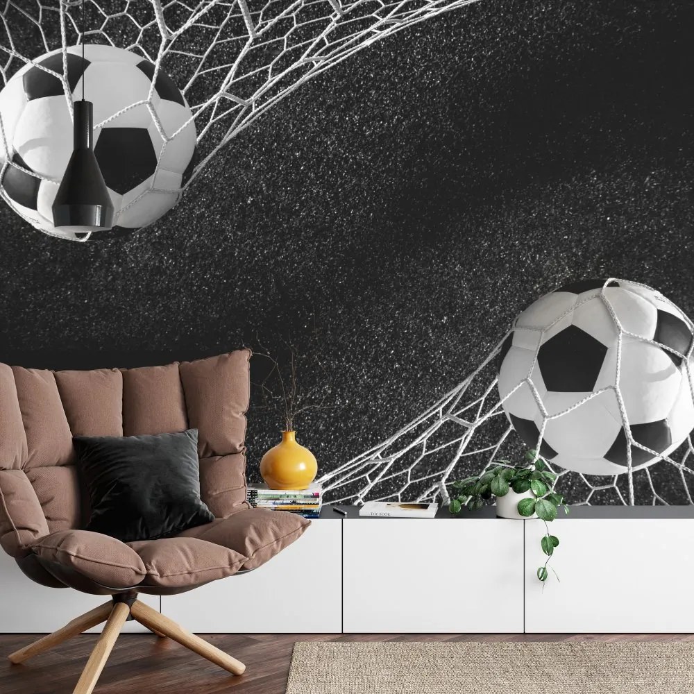 Fototapeta 3D Fotbal Omyvatelný vlies 90x60