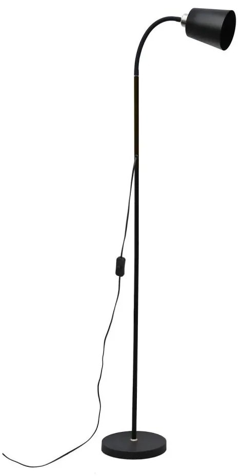 Platinet Stojací lampa 1xE27/40W/230V černá PFLF60