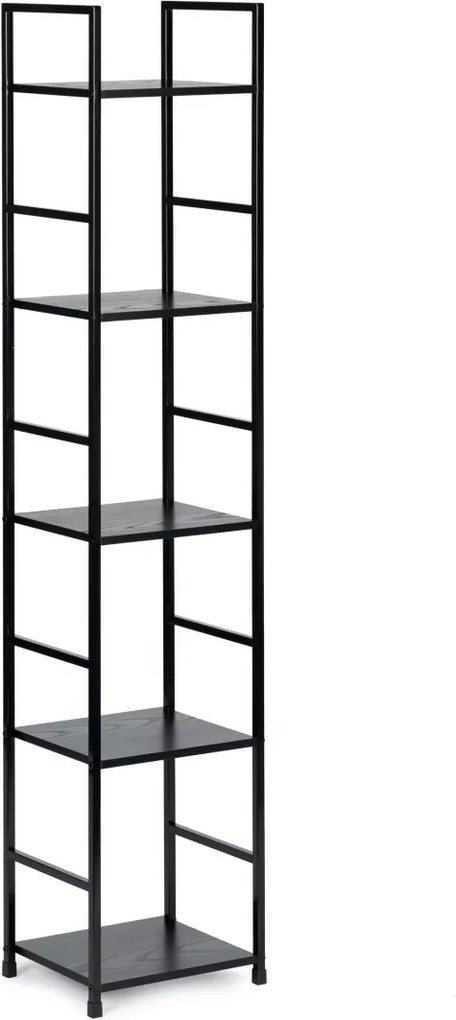 Regál LOFT 29 cm černý