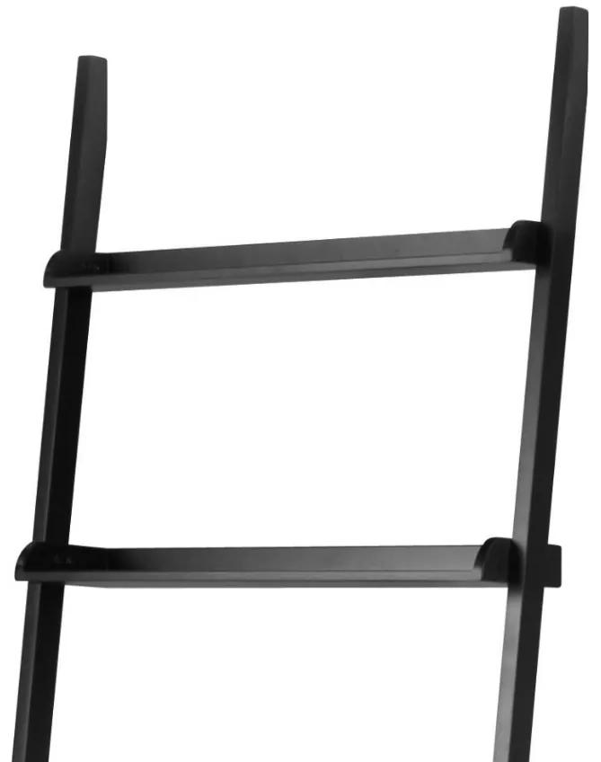 SCANDI Nástěnný regál Leero 66,5 cm, černá
