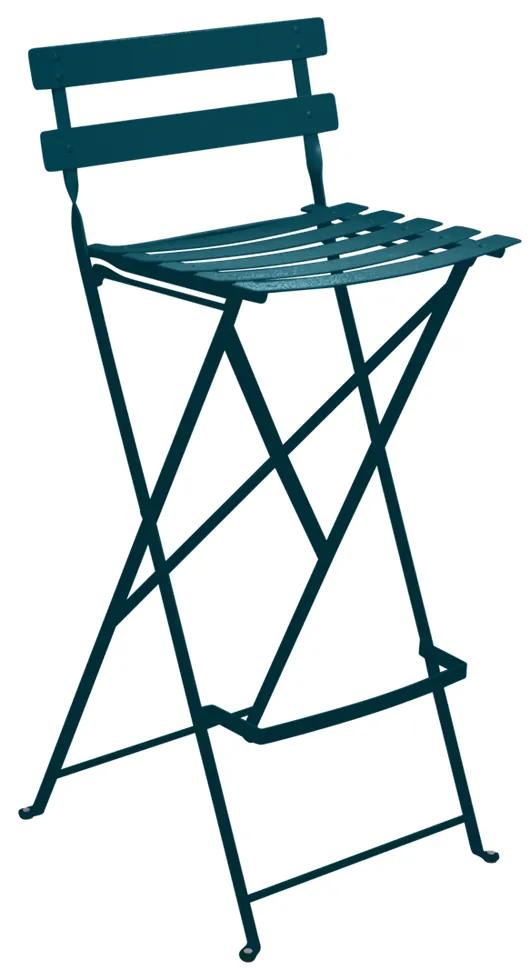 Fermob Skládací barová židle BISTRO - Acapulco blue