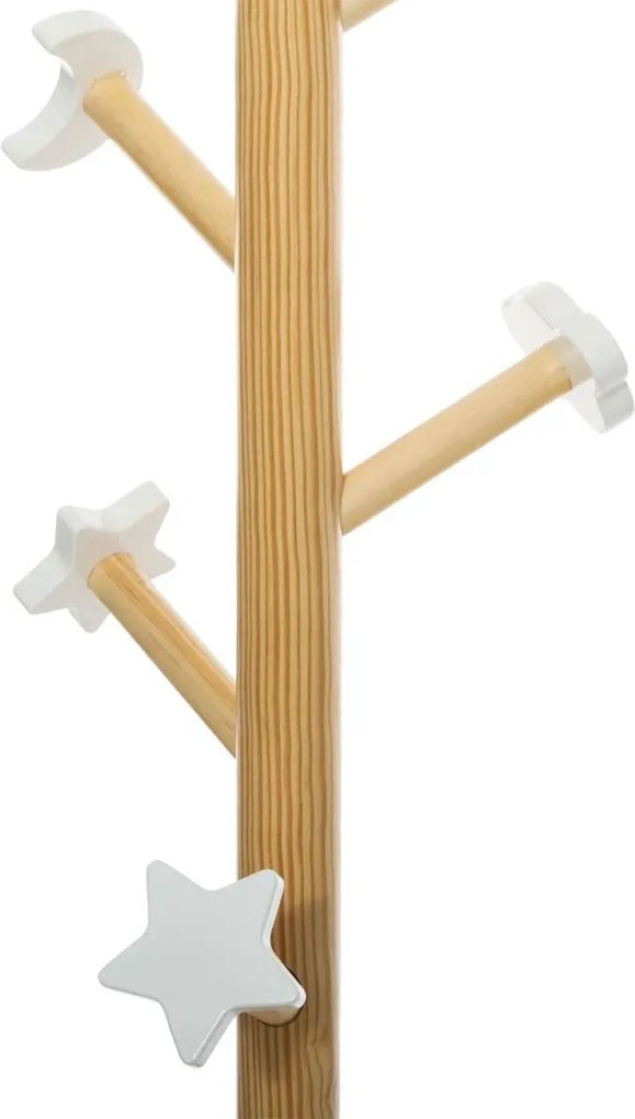 Dětský věšák na oblečení, MDF, 135,5 cm