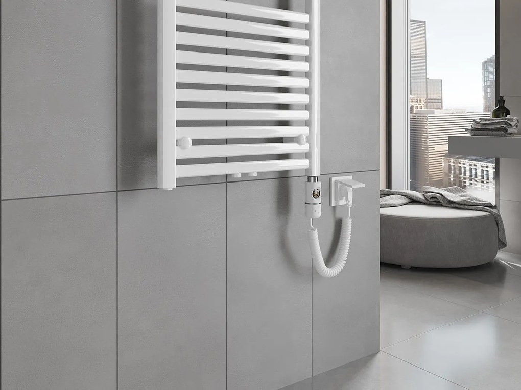 Mexen Hades, elektrické topné těleso 800 x 500 mm, 600 W, bílá, W104-0800-500-2600-20