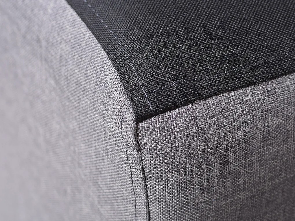 Rohová sedačka Maxtom (šedá + černá) (P). 630007