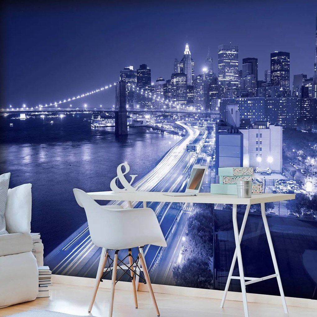 Fototapeta - New York Brooklyn Bridge (152,5x104 cm)