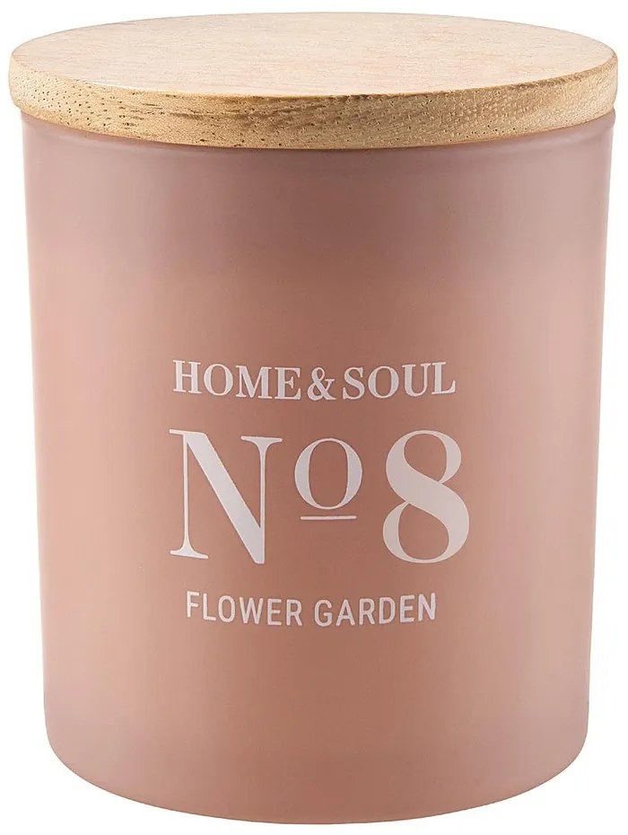HOME & SOUL Vonná svíčka se sójovým voskem No. 8 Flower Garden