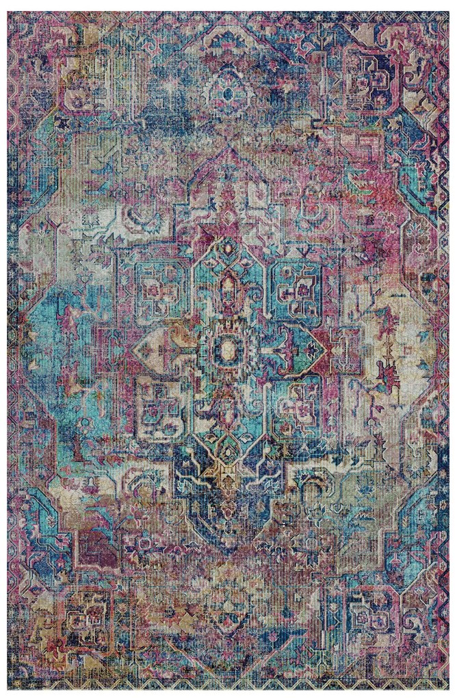 Conceptum Hypnose Kusový koberec 4006A - Multicolor, Vícebarevná Rozměr koberce: 120 x 180 cm