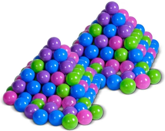 KNORRTOYS Plastové míčky / balonky / kuličky do bazénu a stanu pastelové 100 - 300 ks atestované Počet ks: 100ks