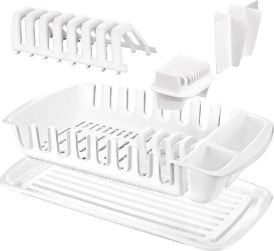 TESCOMA Odkapávač s podnosem CLEAN KIT, bílý