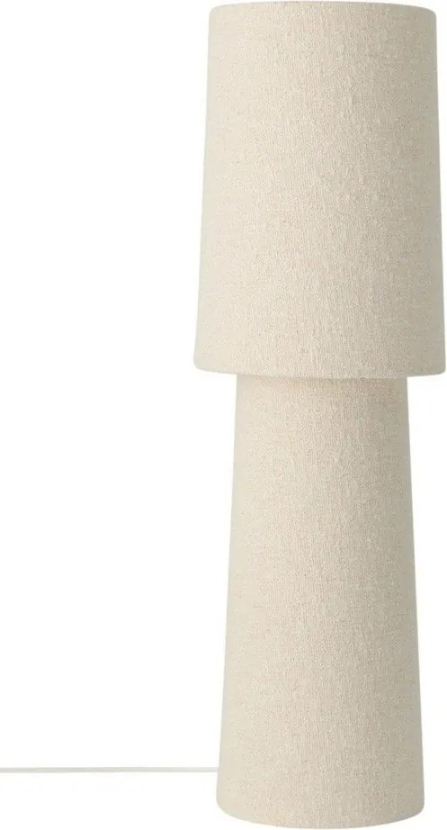 Bílá stolní lampa z materiálu bouclé (výška 58 cm) Philo – Ellos Home