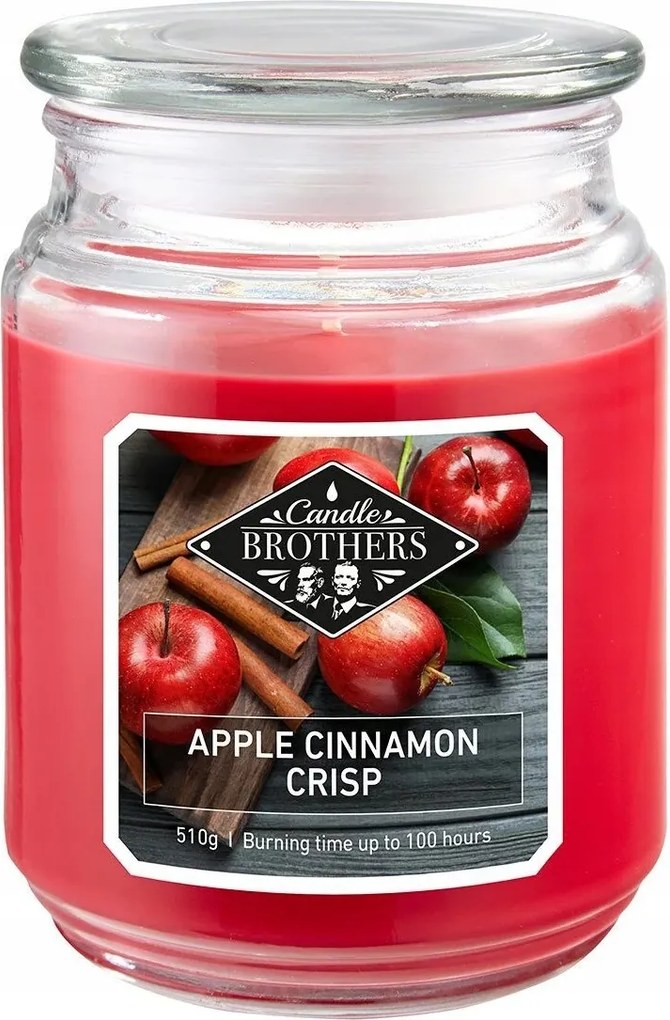 Velká svíčka Apple Cinnamon Crisp Candle Brothers